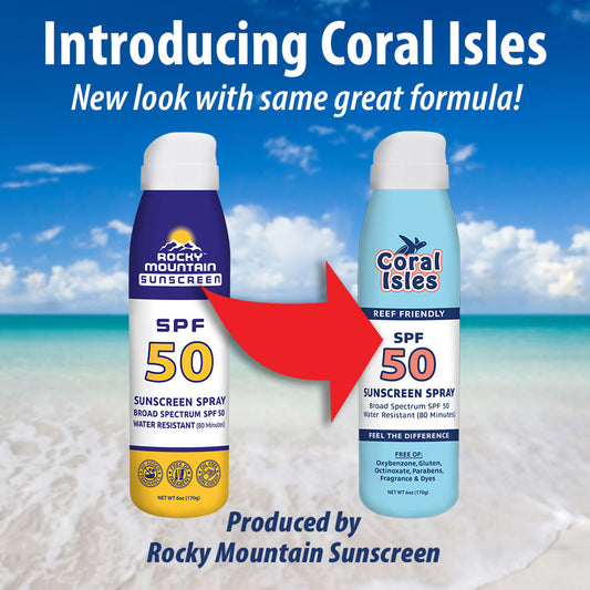 SPF 50 & SPF 30 Sprays | Rocky Mountain Sunscreen
